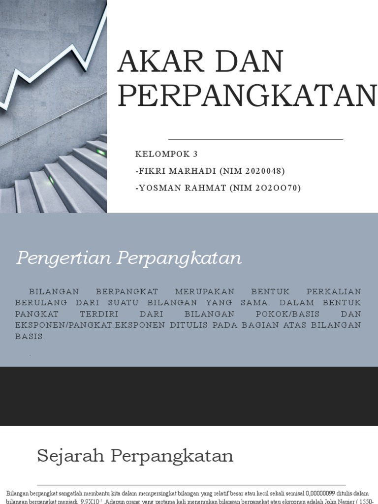 Akar Dan Perpangkatan-1 | PDF | Karier & Perkembangan | Seni & Disiplin ...