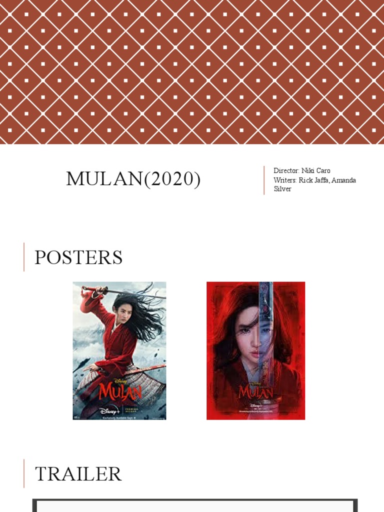 Mulan (2020) | PDF