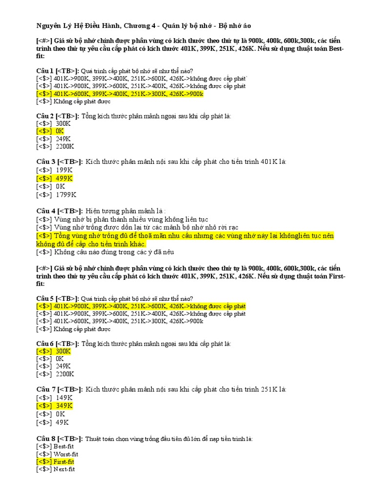 Os CH4 | PDF