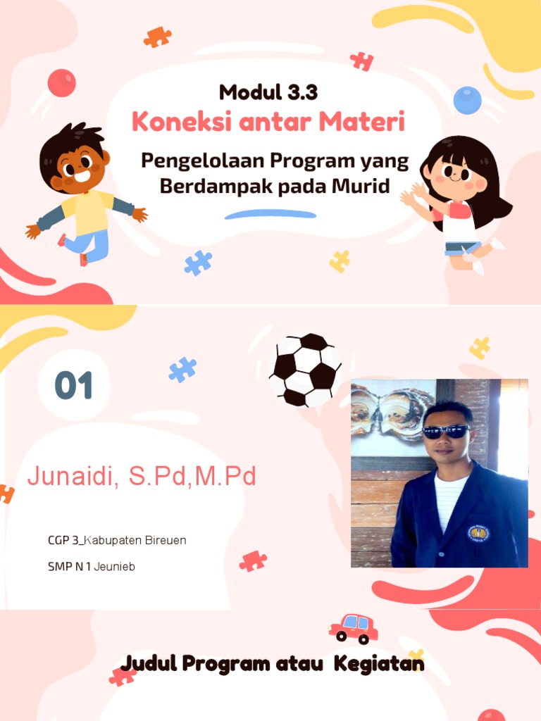Koneksi Antar Materi Modul 3.3 PDF Junaidi | PDF