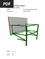 Structural Design For Billboard | PDF | Billboard | Wood