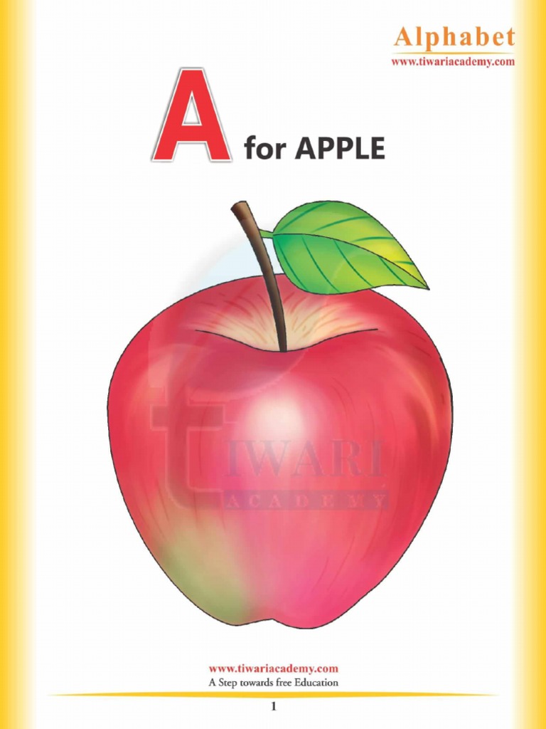Nursery English Book 1 | PDF