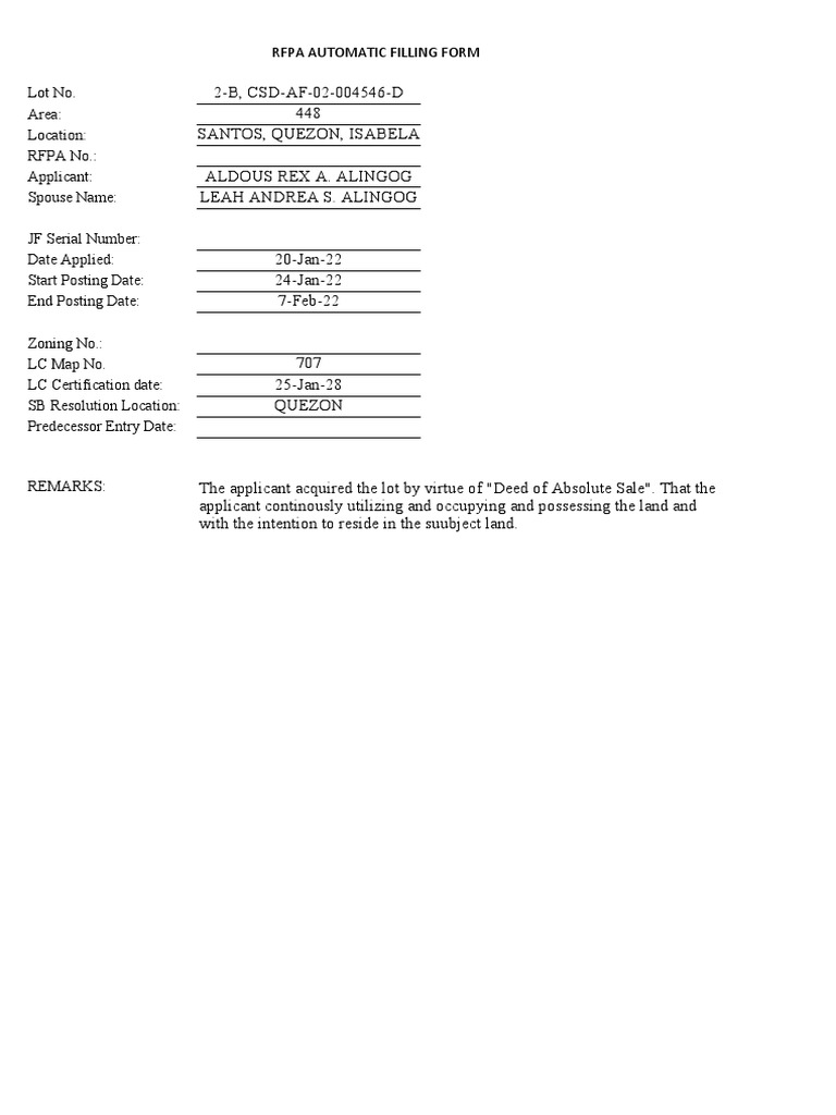 Rfpa Aldous | Download Free PDF | Justice | Crime & Violence