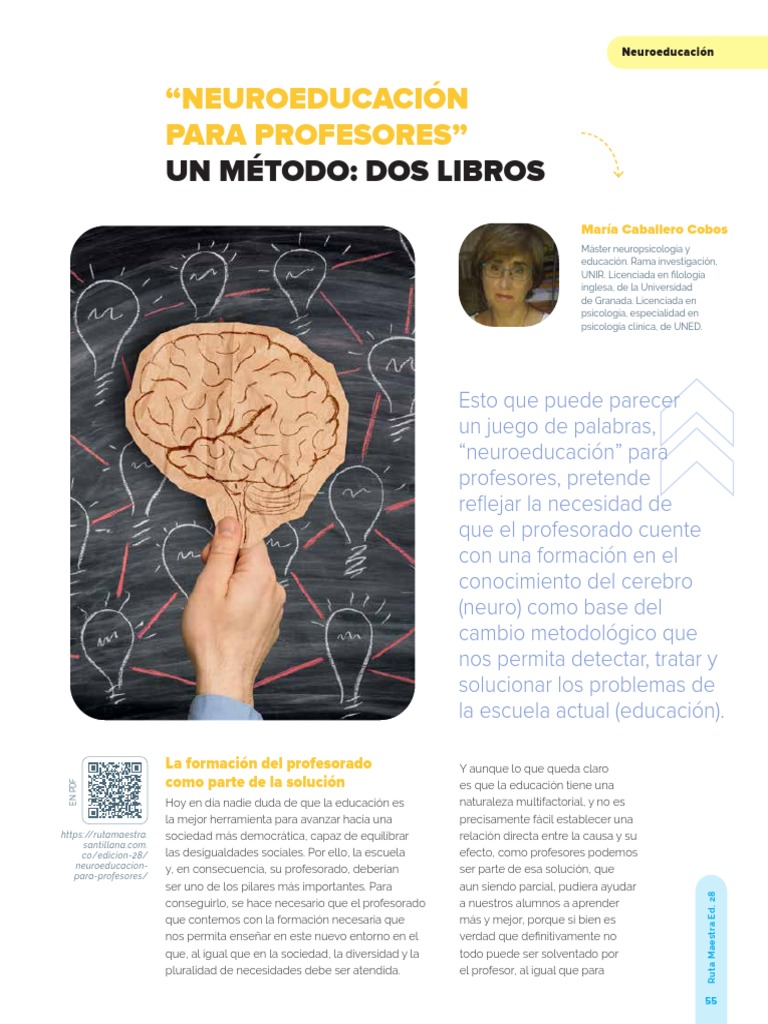 María Caballero Cobos Ruta Maestra Ed28 | PDF | Aprendizaje | Maestros