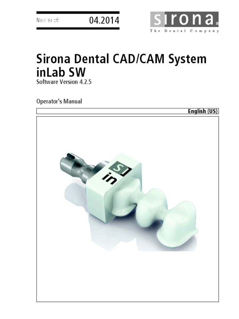 4.2.5 Inlab Operator Manual 4-2014 | PDF | Software | Computer Science