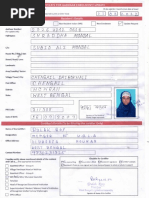 Self Declaration Aadhaar HOF | PDF