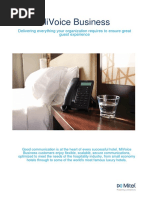 Datasheet Mitel EX Controller EN | PDF | I Pv6 | Quality Of Service