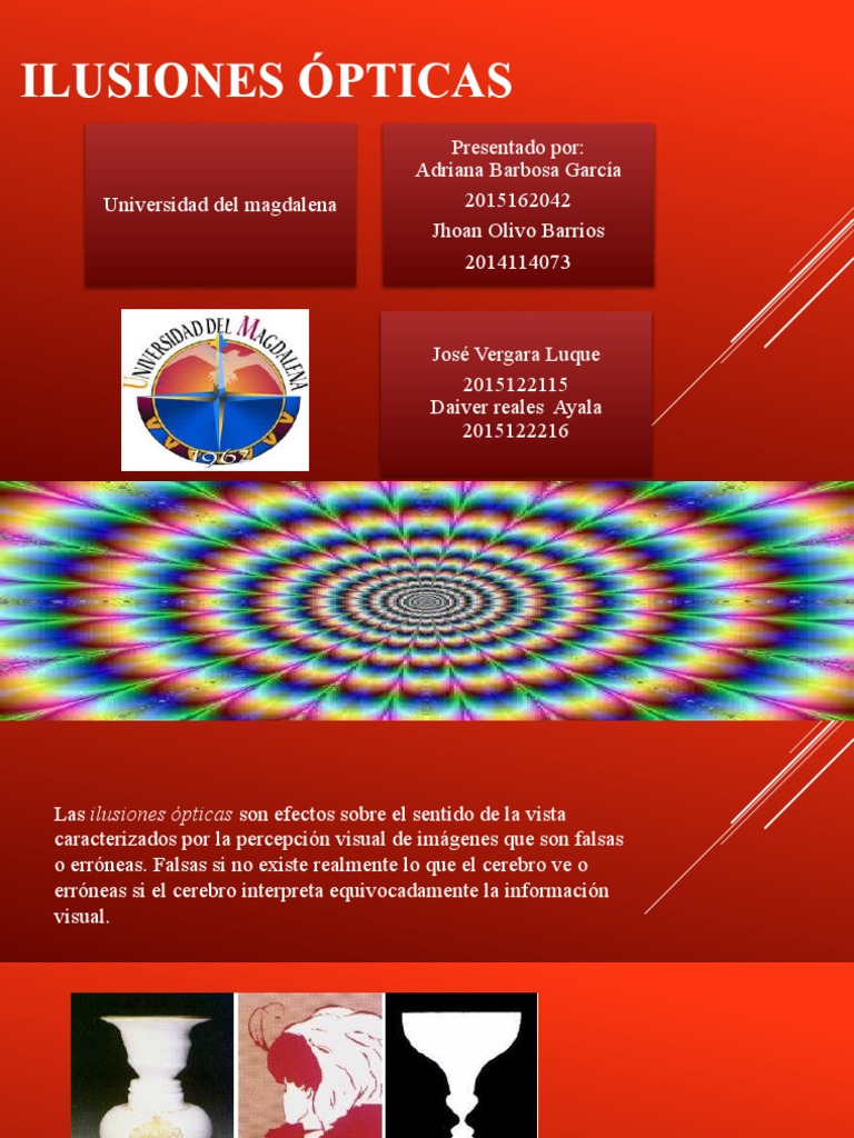 Ilusiones Ópticas | PDF | Percepción visual | Ciencia cognitiva