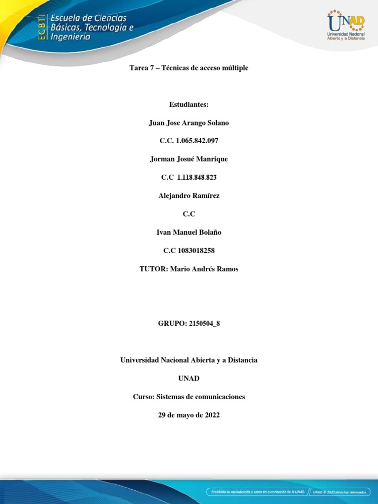 Técnicas de acceso múltiple y duplexado para sistemas de comunicaciones ...