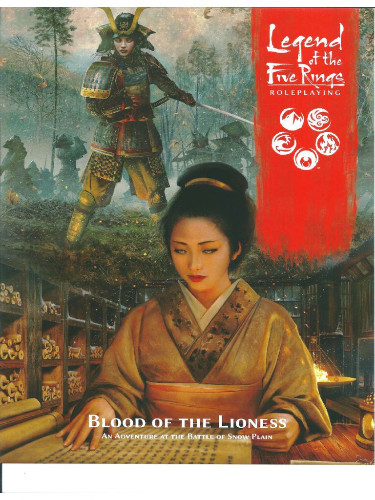 L5R - Adv - Blood of The Lioness | PDF
