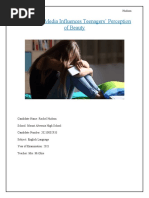 English A Sba Reflections Guide CXC | PDF