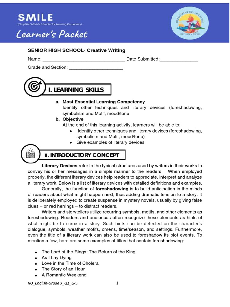 Literary Analysis: An Examination of Literary Devices, Symbolism ...