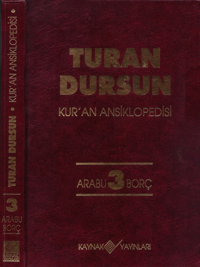 Turan Dursun-Kuran Ansiklopedisi C3 | PDF