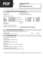 Safety Data Sheet Permatreat® Pc-191T: Section: 1. Product and Company ...