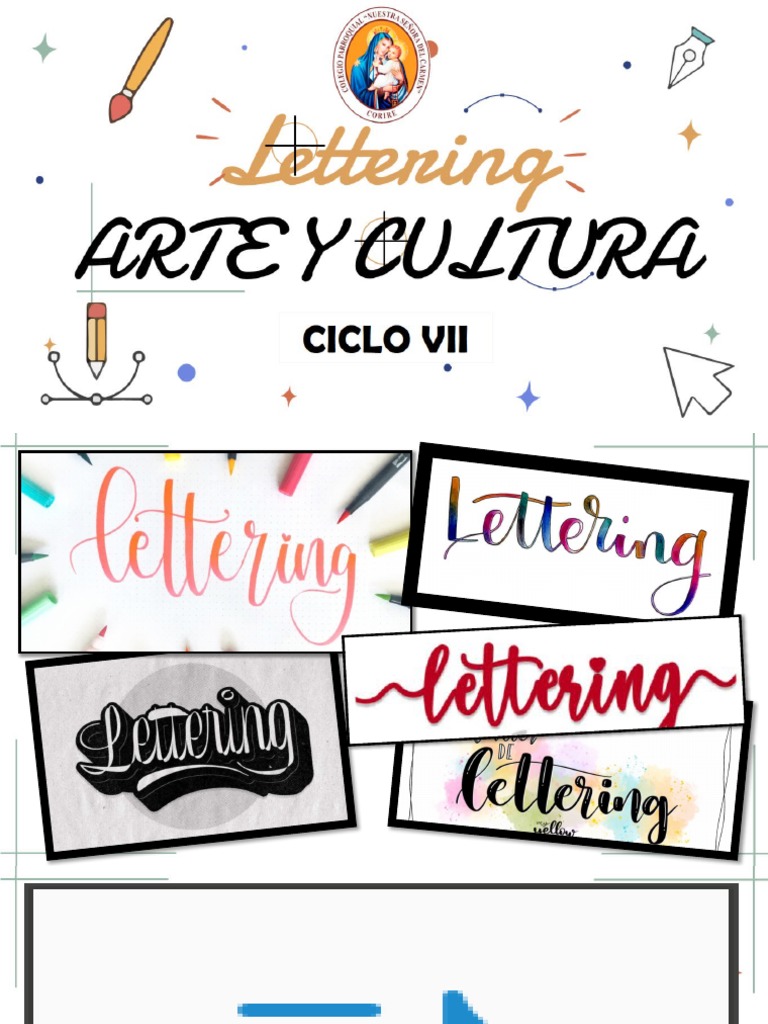 Lettering Diapositiva 2 | PDF | Diseño