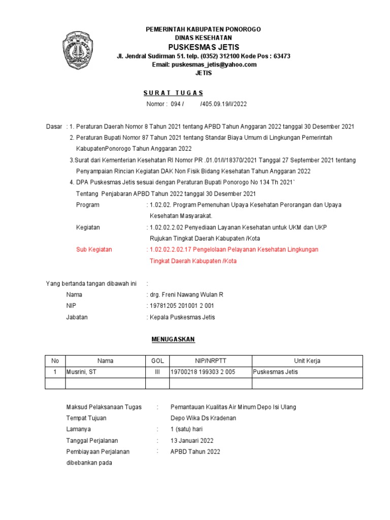 SPPD Terbaru Bok 2022 | PDF