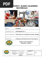 CBLM Dressmaking | PDF | Blouse | Clothing