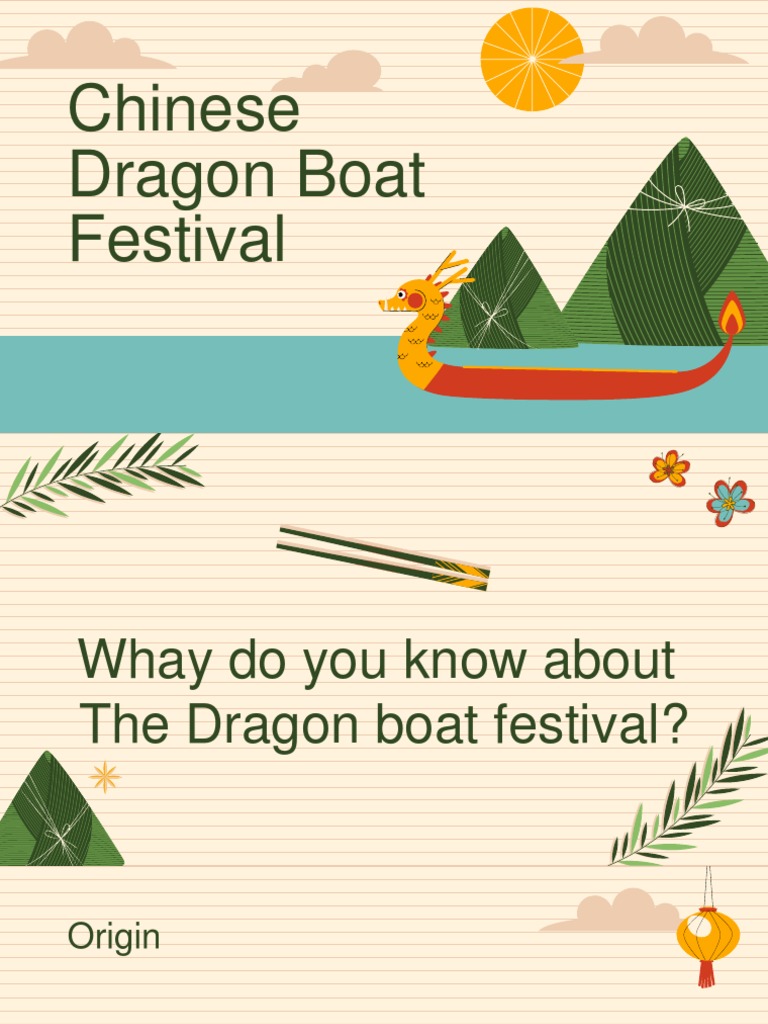 Dragon Boat Festival Overview and Activities | PDF | Social Science