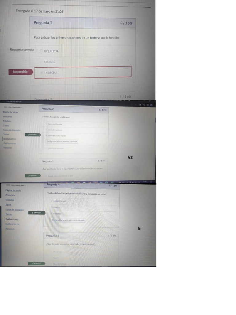 Semana 08 - Tema 01-Cuestionario - Repaso Previo A La PC1 | PDF