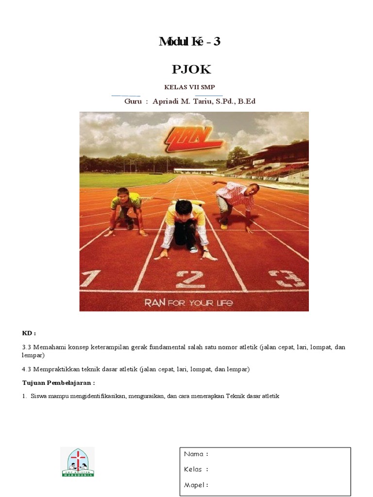 Modul BAB III ATLETIK | PDF