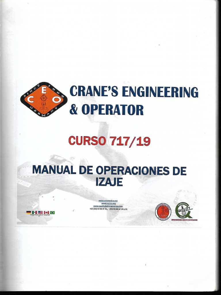 Manual de Operaciones de Izaje | PDF