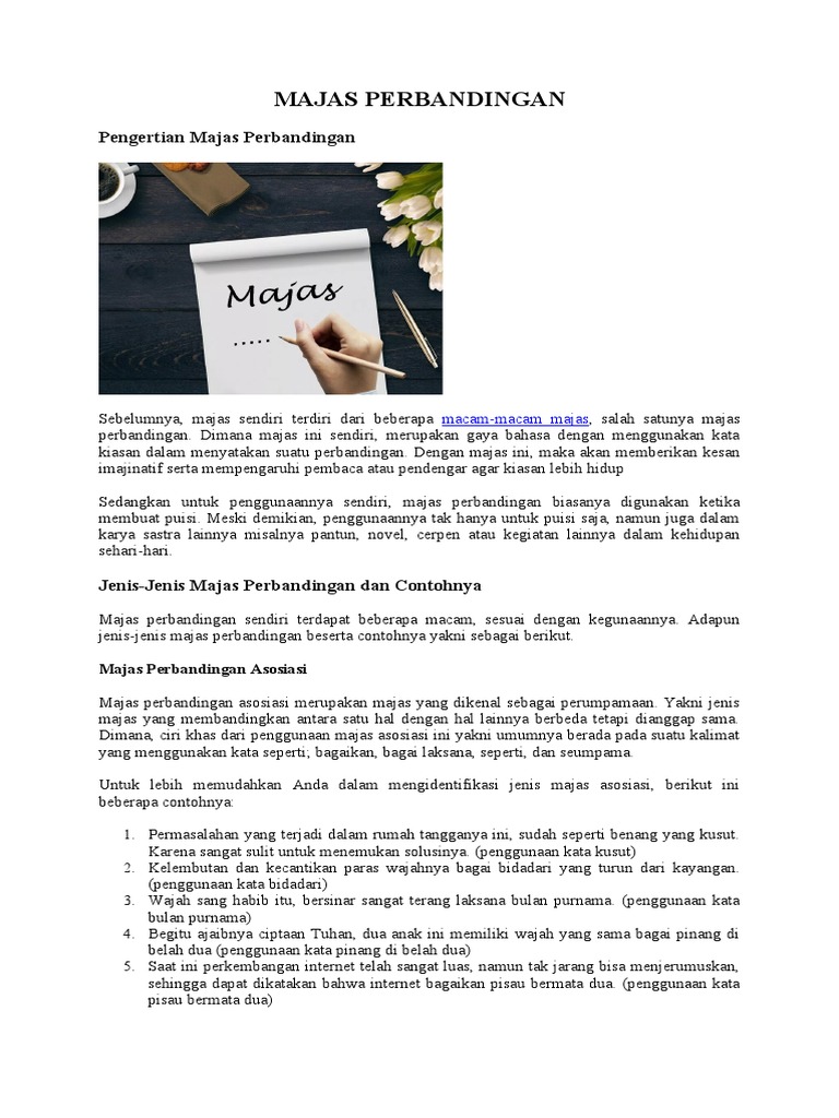 Majas Perbandingan | PDF