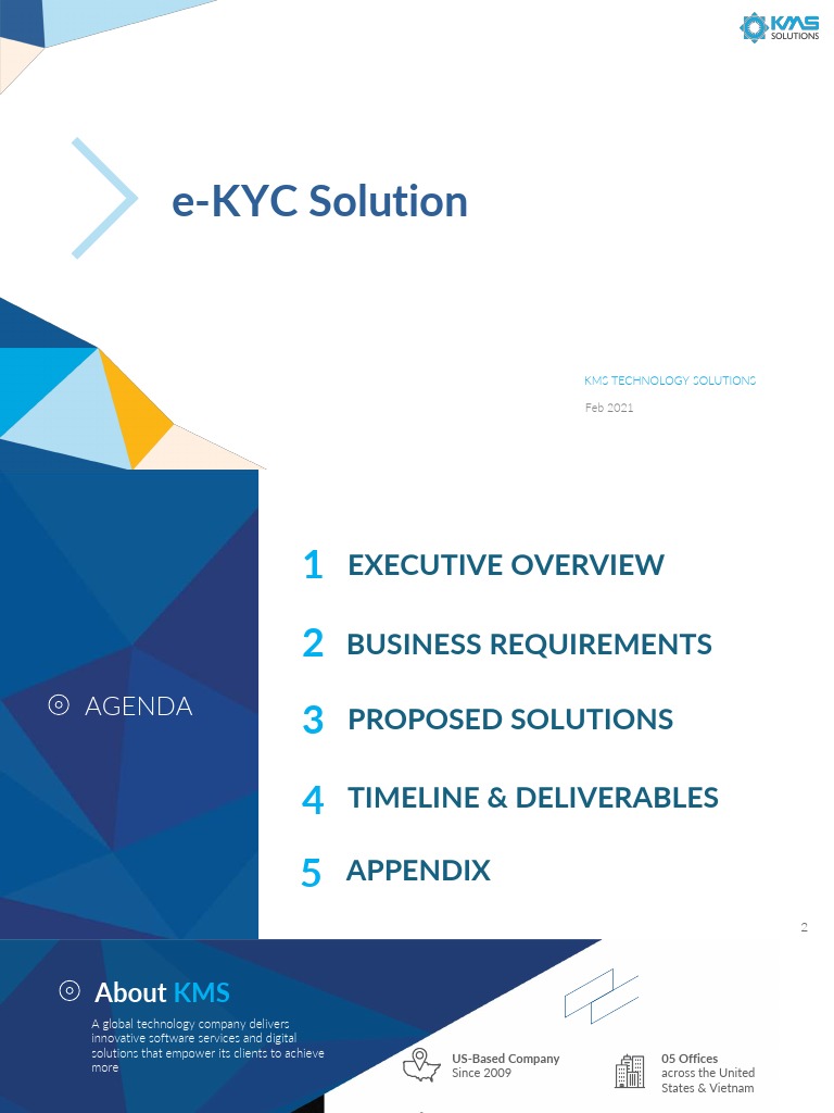 (KMS) - eKYC Solution - v1.2 | Download Free PDF | Mobile App | Web Application