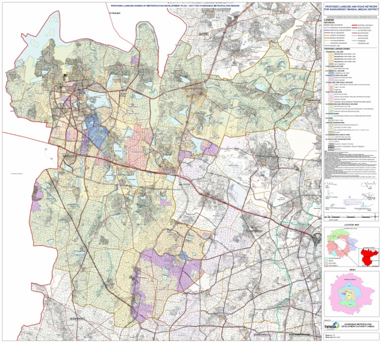 Sangareddy HMDA Master Plan | PDF