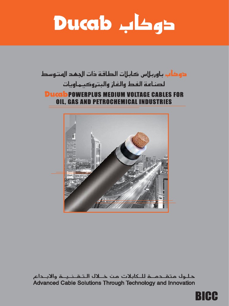 Ducab Medium Voltage Cables Lead Sheath | PDF | Electrical Resistivity ...