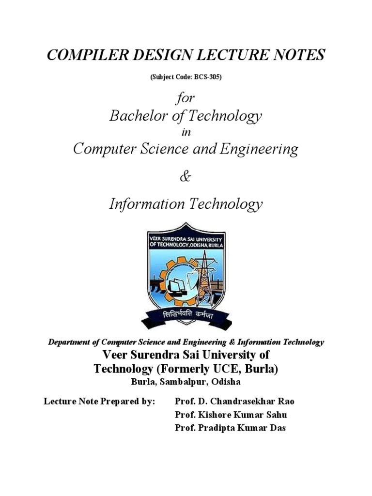 Lecture 1422914957 | PDF | Parsing | Compiler