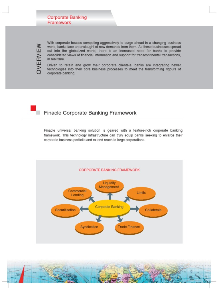 Finacle Corporate Banking Framework Overview | PDF | Syndicated Loan ...