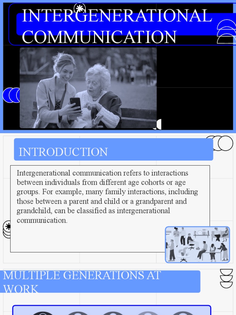 Intergenerational Communication | PDF | Communication | Mentorship