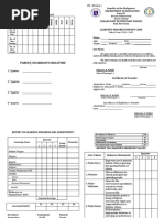 DepED FORM 138 Report Card | PDF | Value (Ethics) | Learning