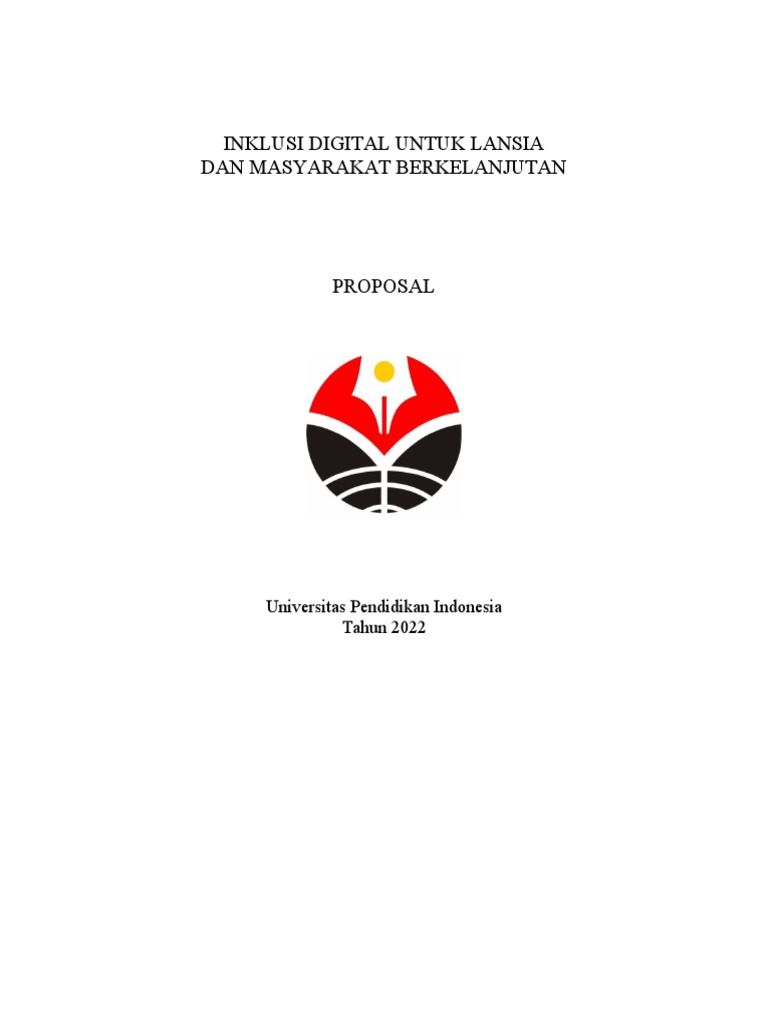 Template Proposal Proyek Inovasi Digital-1 | PDF