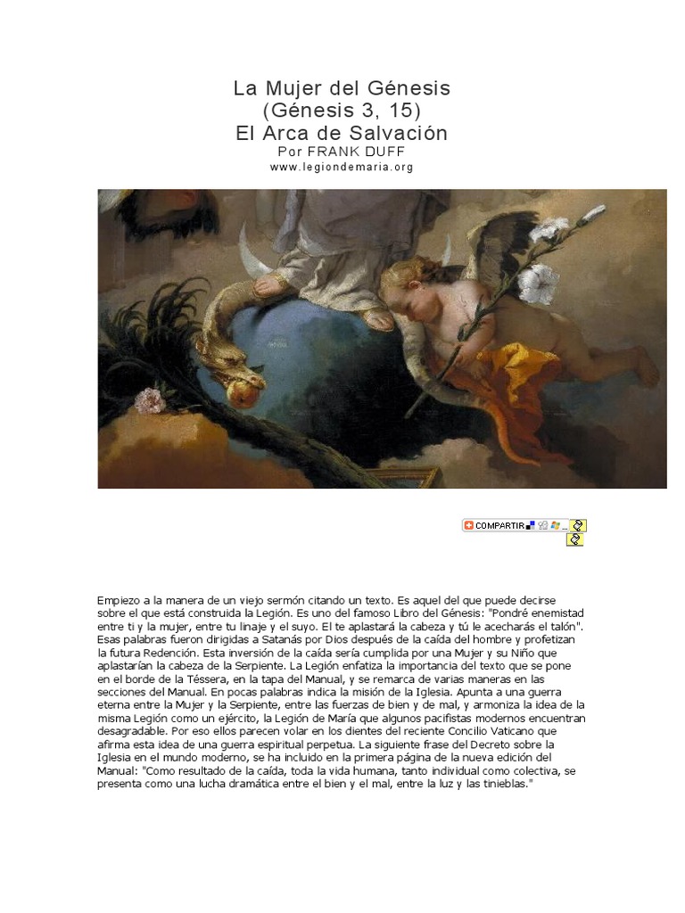 La Mujer Del Génesis | PDF | María, madre de Jesús | Cristo (título)