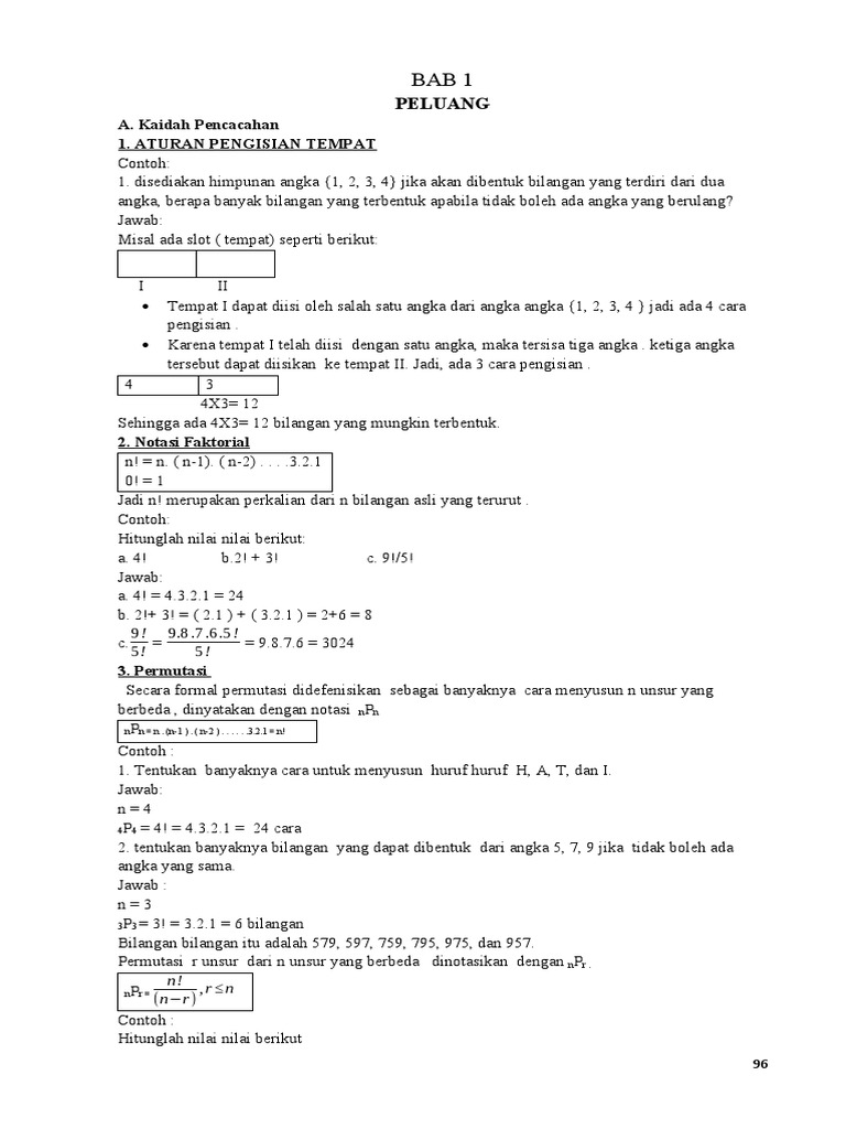 Rumus Statistika Matematika | PDF