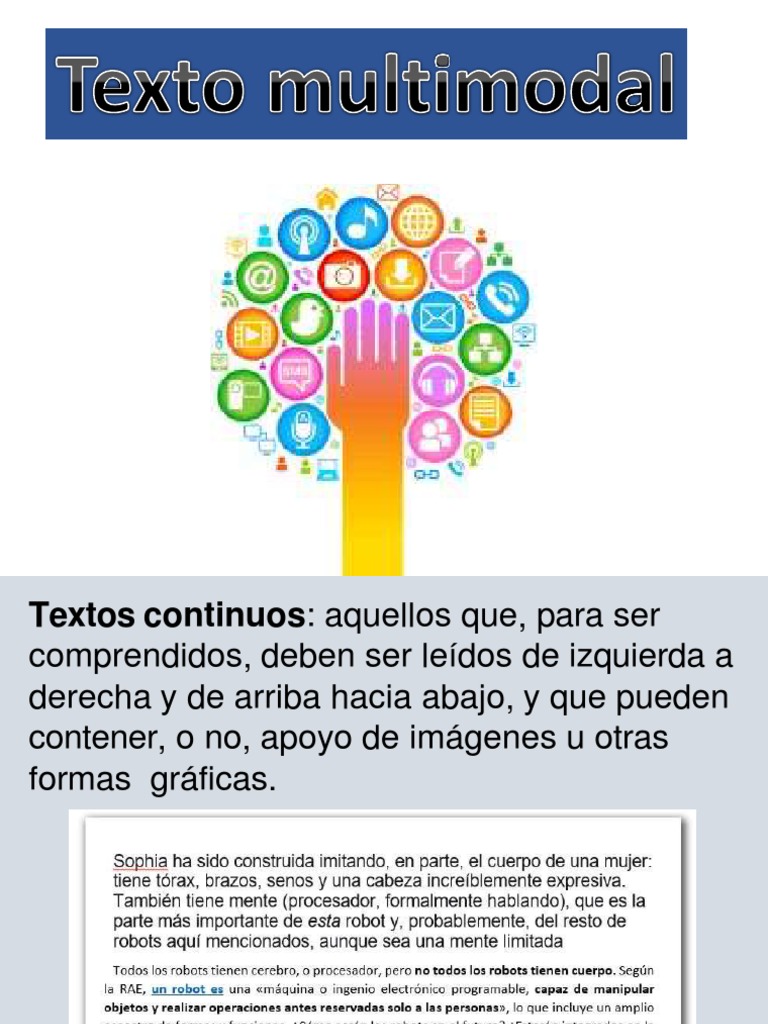 Multimodalidad Exposición | PDF | Aprendizaje | Las emociones