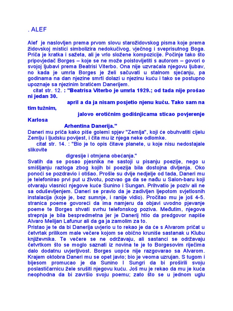 ALEF | PDF