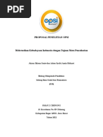 Laporan Penelitian Opsi | PDF