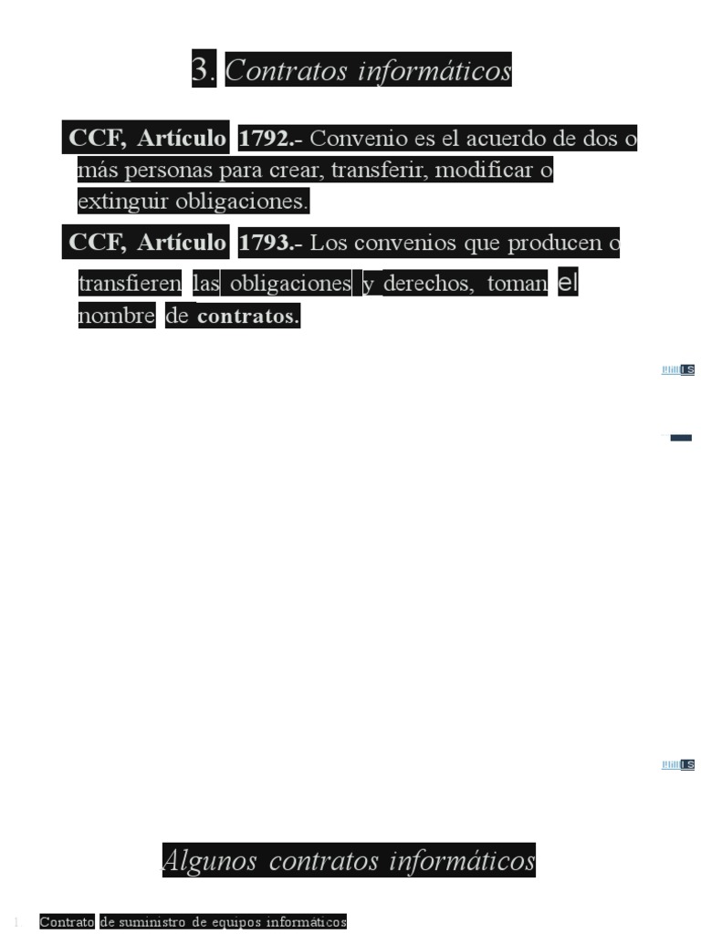 Contratos Informáticos | PDF | Computación en la nube | Software