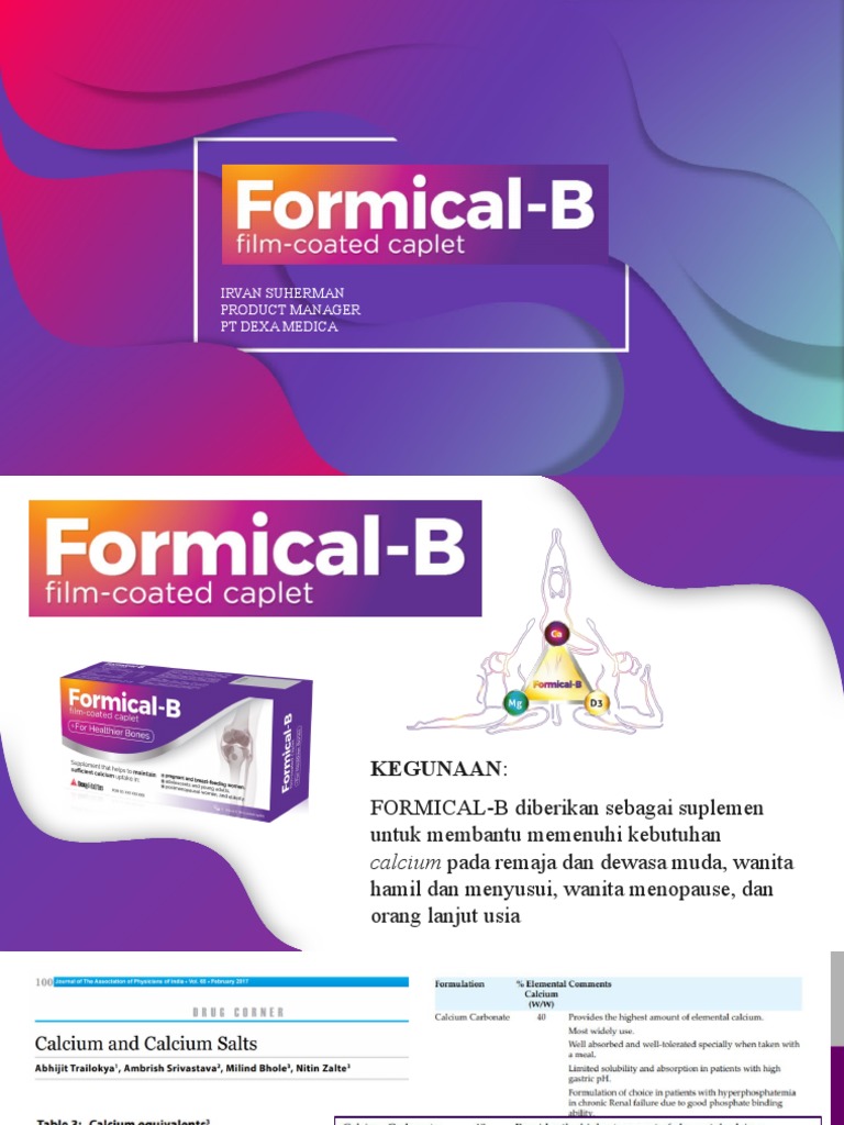 Formical-B, Force D, Folamil, Pamorelin | PDF | Vitamin D | Pharmacology