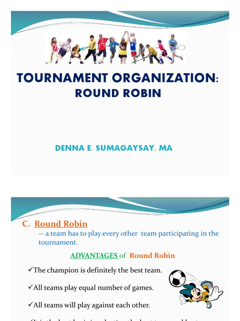 Round Robin Tournament Guide for 5 Teams | PDF | Sports | Gaming