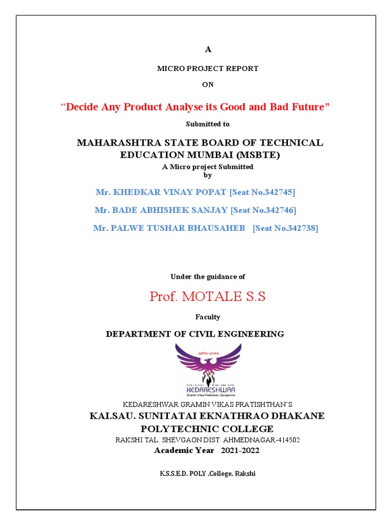 Product Analysis Report | PDF