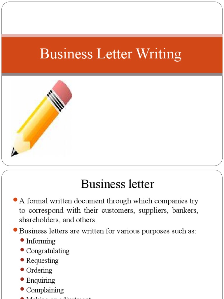 Business Letter Writing Guide | PDF | Linguistics | Writing