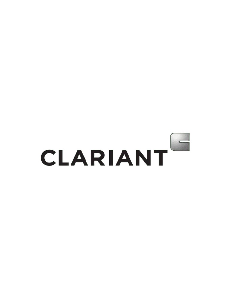 Logo Clariant | PDF