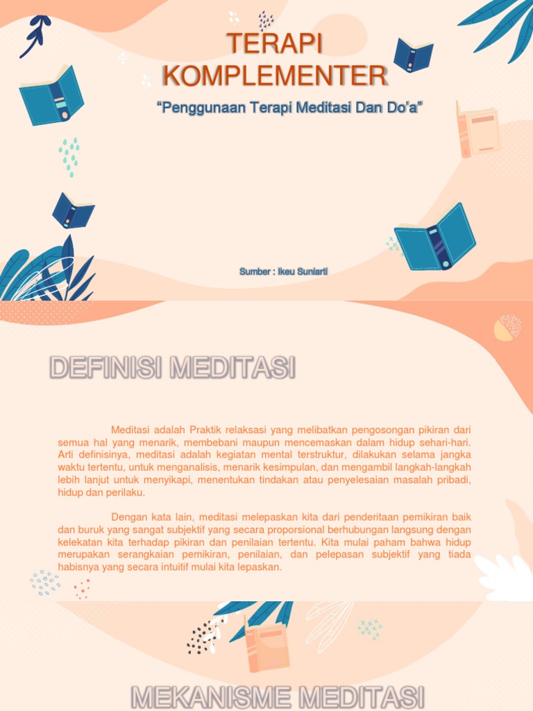 Terapi Meditasi & Doa | PDF