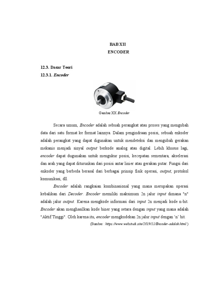 ENCODER DAN DEKODER DALAM SIMULASI | PDF