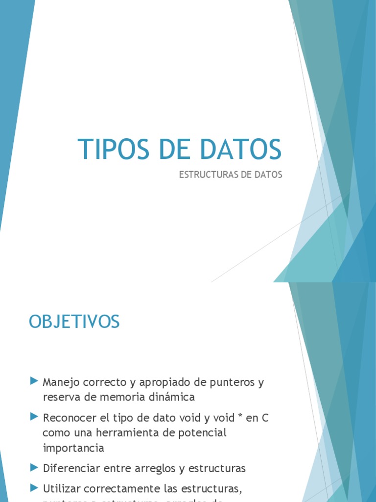 1.tipos de Datos Primarios en POO | PDF | Puntero (Programación de ...