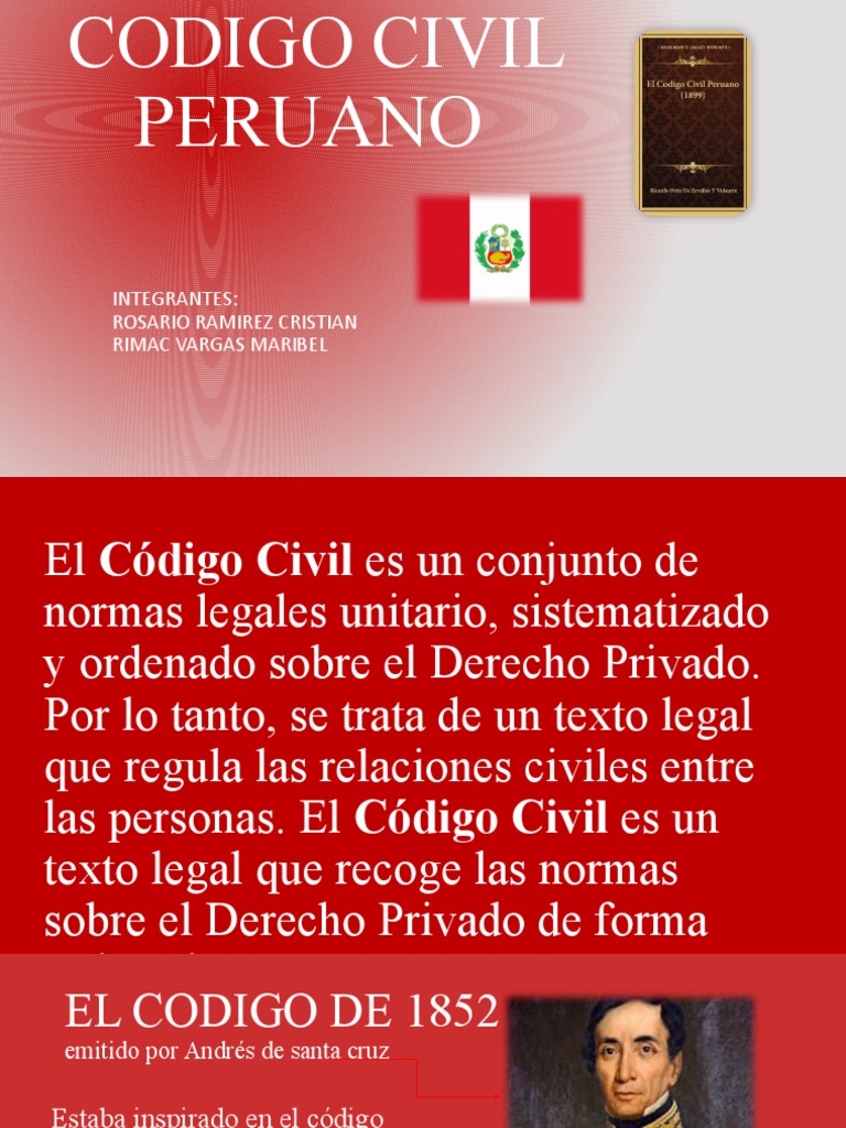 Codigo Civil Peruano | PDF