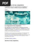 Tipos de Hardware | PDF | Hardware de la computadora | Periférico